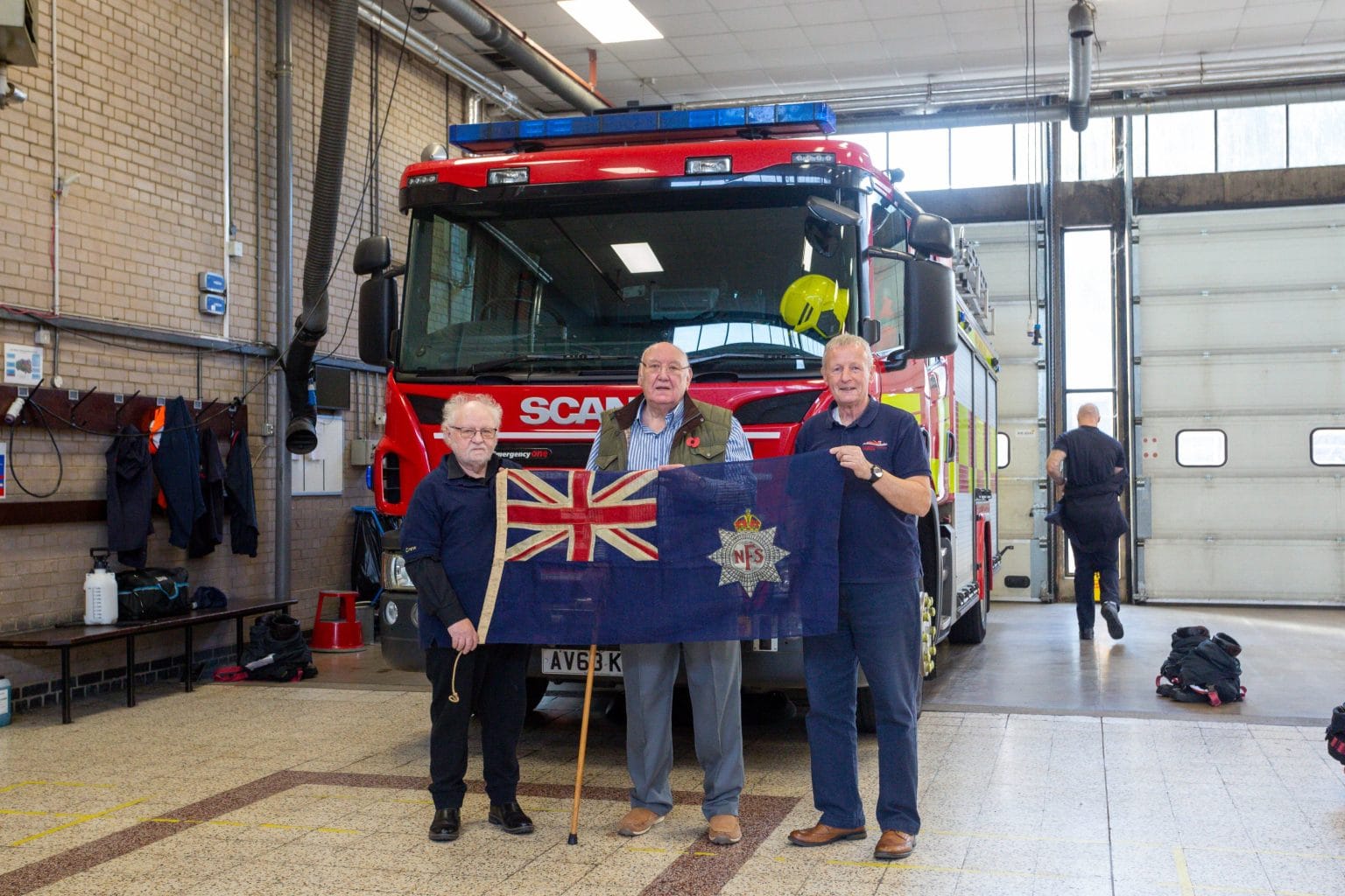NFS flags and other artefacts donated to Massey Shaw - Massey Shaw ...